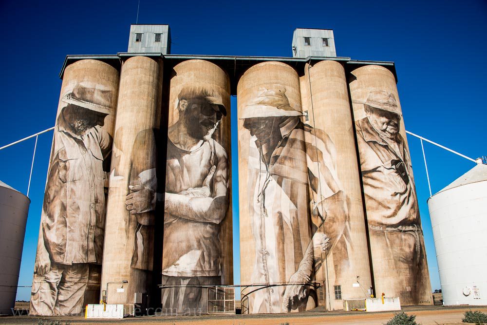 Mallee and Wimmera Art Silos with a difference – LEANNE COLE
